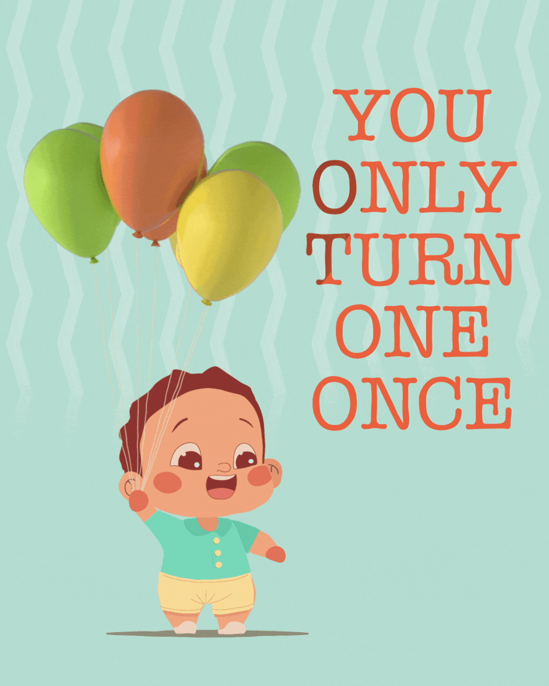Cute First Birthday Animated Images and GIFs