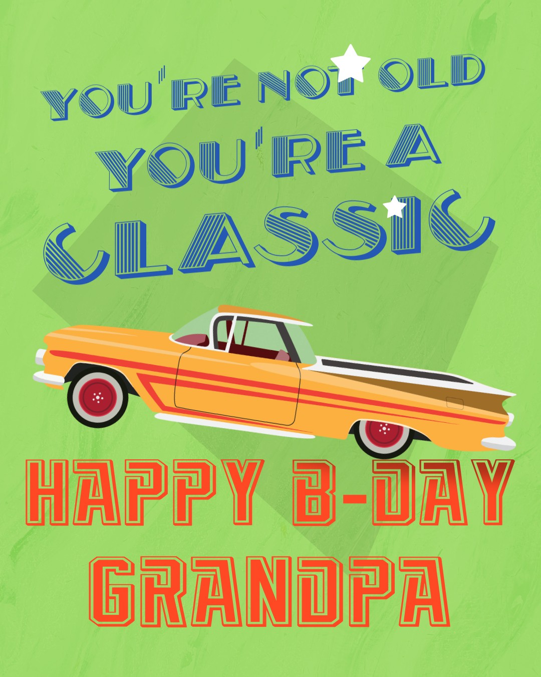 Happy Birthday Grampa