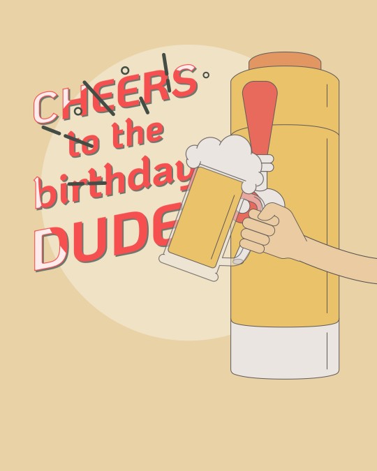 Cheers To The Birthday Dude Animated Images and GIFs