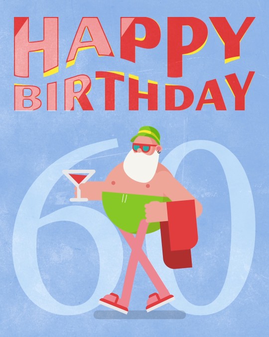60th Years Free Happy Birthday Animated Images and GIFs | Birthdayyou.com