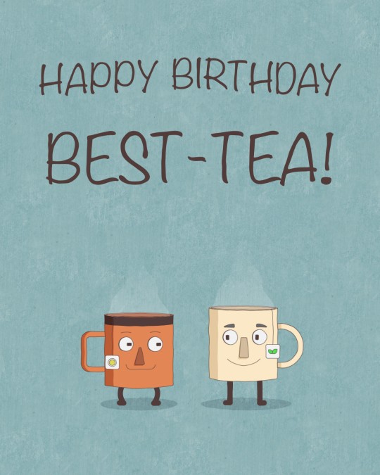 Happy Birthday Best Tea Animated Images and GIFs